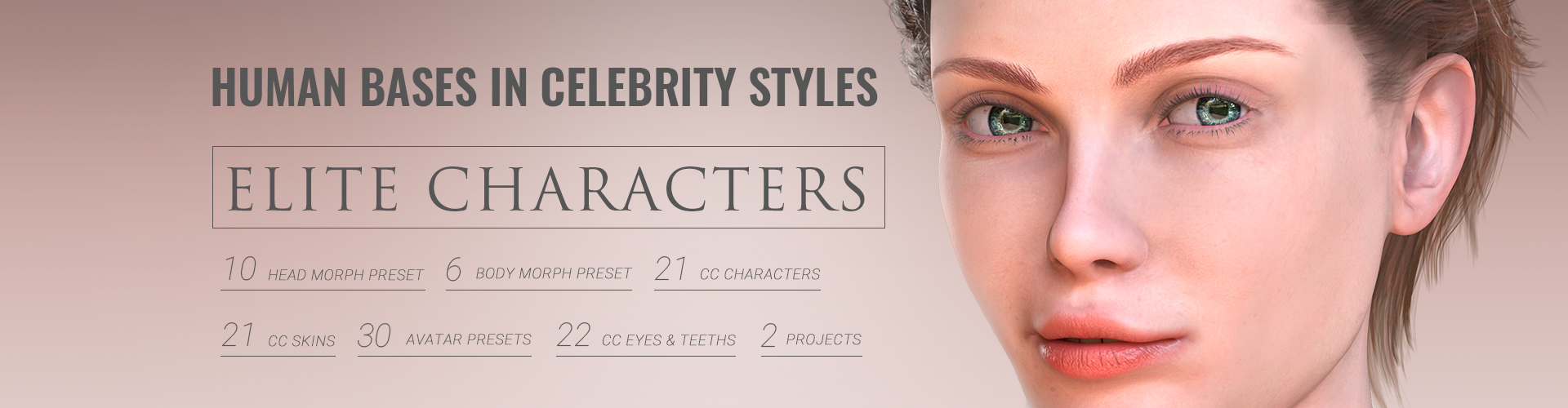 3d Character Creation Reallusion Content Store